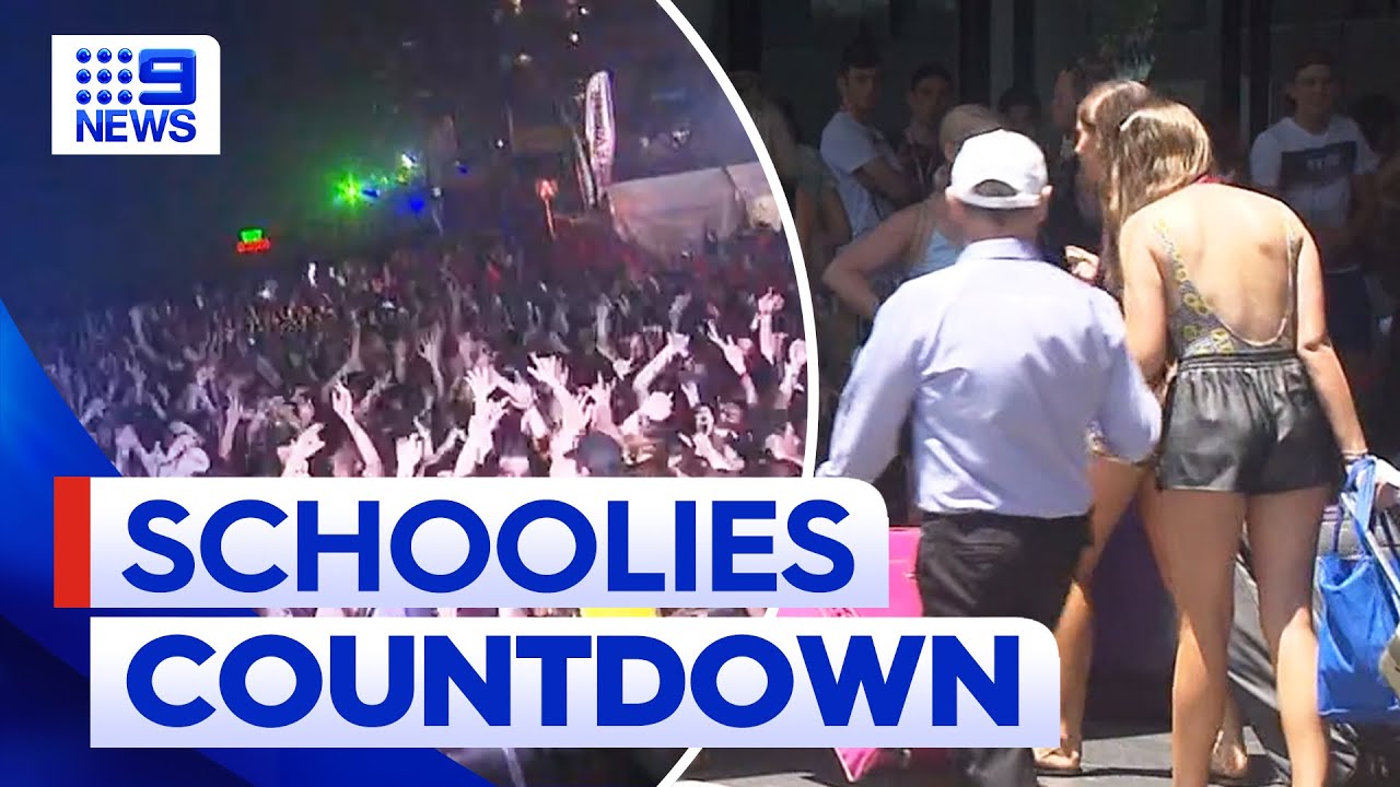 Gold Coast preparing for Schoolies influx | 9 News Australia - YouTube