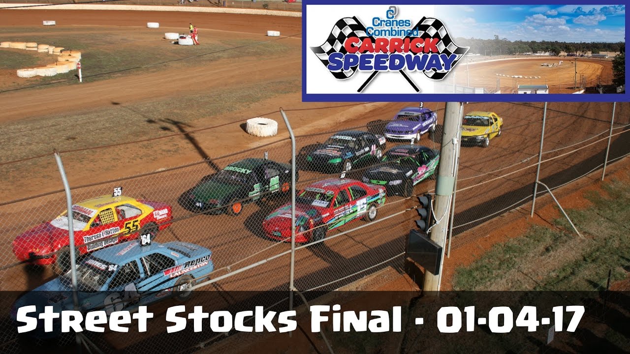 Street Stocks Final - Carrick Speedway 01-04-17 - YouTube