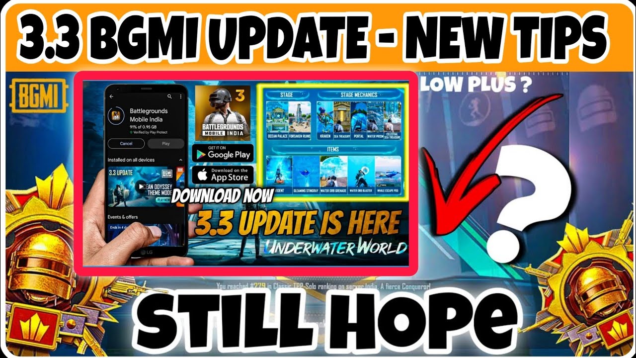 DAY 50 🇮🇳 | FINALLY 3.3 UPDATE BGMI - NEW TIPS & FEATURE UNlOCKED DAILY ...