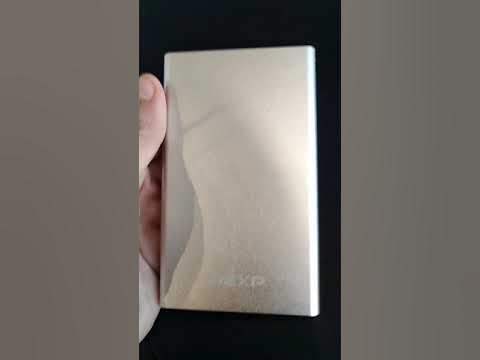 Портативный аккумулятор DEXP SLIM AL на абзоре - YouTube