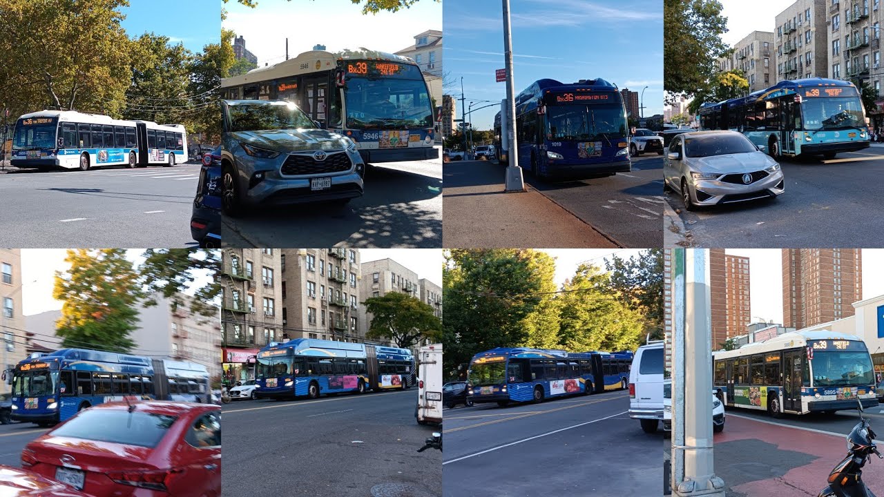 MTA: Bx36 and Bx39 Buses on White Plains Road | 10/12/2024 - YouTube