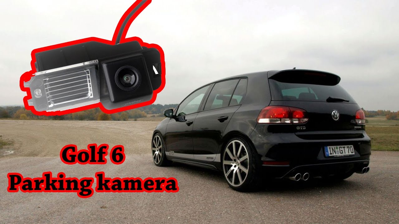 Golf 6 Parking Kamera u svjetlu tablice (Proces Instalacije) - YouTube