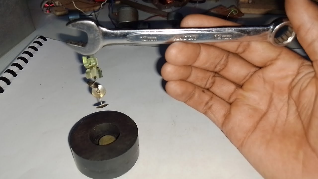 The "INDUCTION METHOD" of magnetization [no touch/contact method] - YouTube