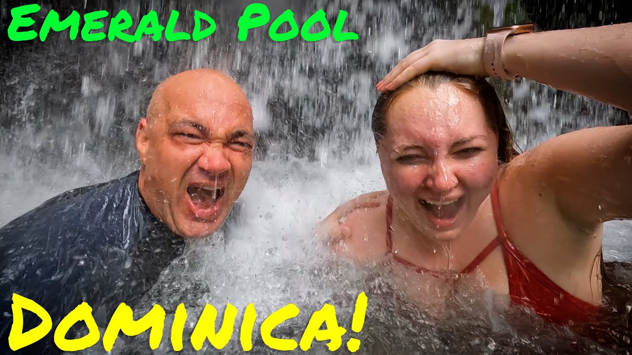 Swimming in Emerald Pool, Dominica! November 2021 - YouTube