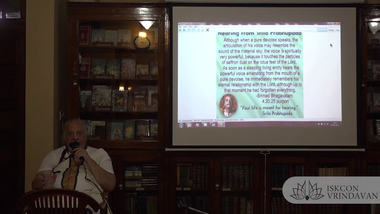 Garga Muni Prabhu - Read Srila Prabhupada's books and don't get cheated ...