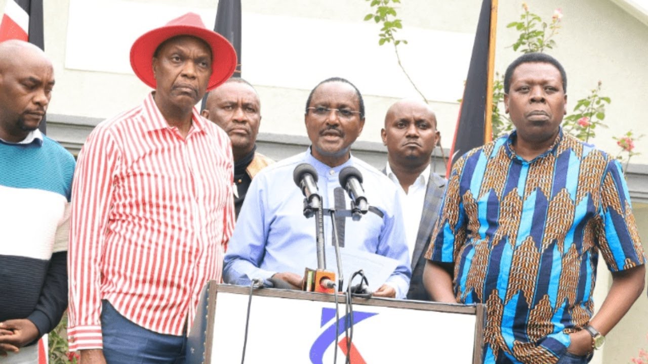 LIVE! Kalonzo Musyoka & the Azimio brigade issue explosive Press ...