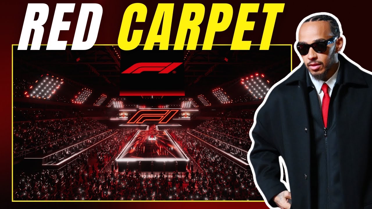 TEAMS ARRIVAL at F1 75 Live Red Carpet Entrance - YouTube