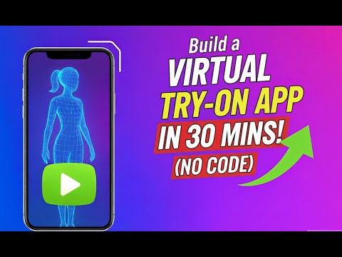 I built a Virtual Try-on App in 30 mins (No Code)
