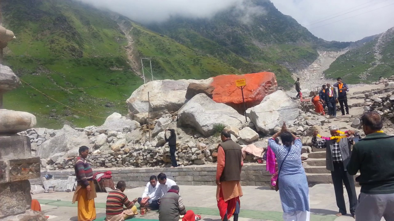 Bheem Shila Behind Kedarnath Temple - YouTube