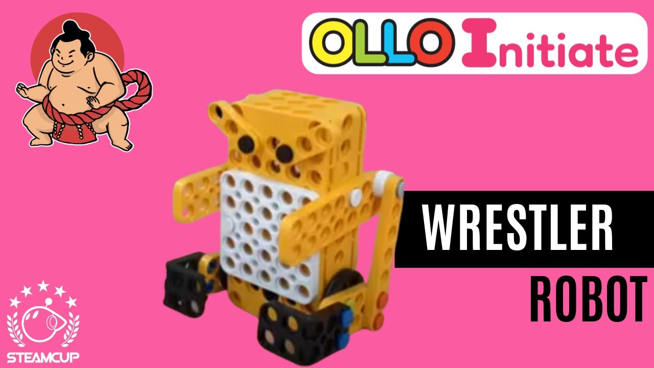 Fight with WRESTLER Robot with OLLO Initiate (STEAMCUP) Robotics Kit ...