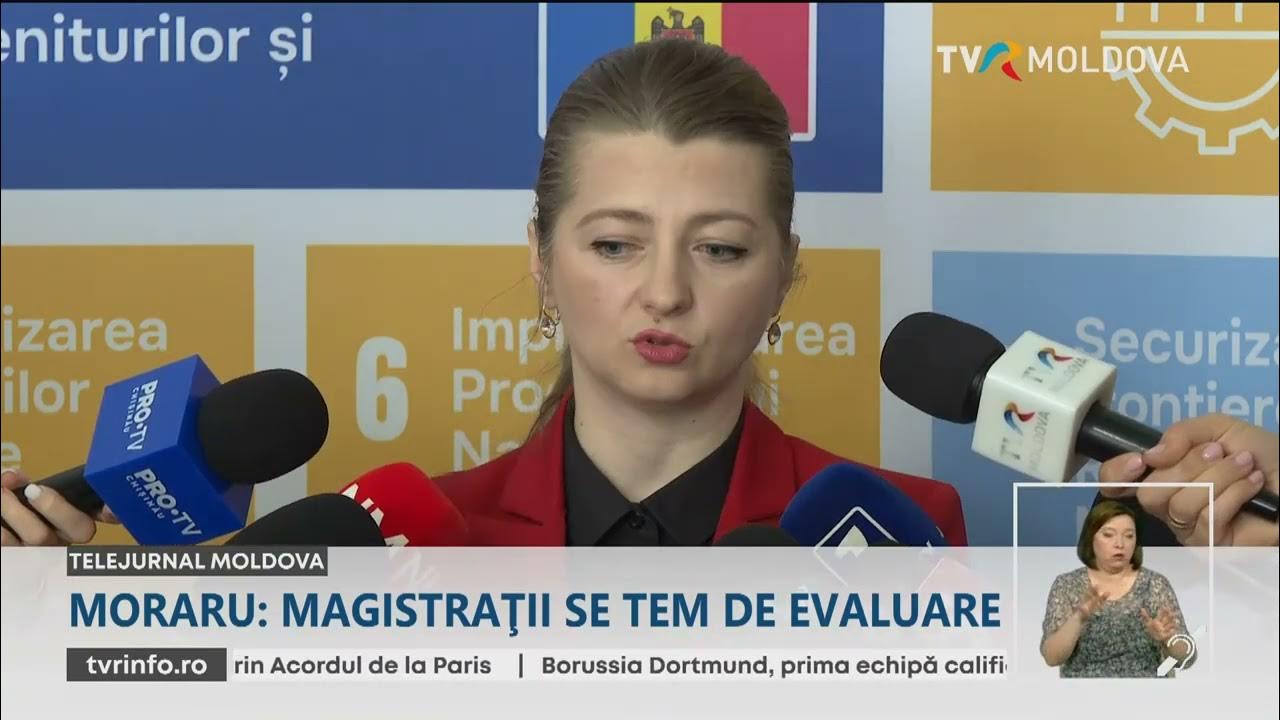 Ministrul Justiţiei, Veronica Mihailov-Moraru: Magistrații se tem de evaluare - YouTube