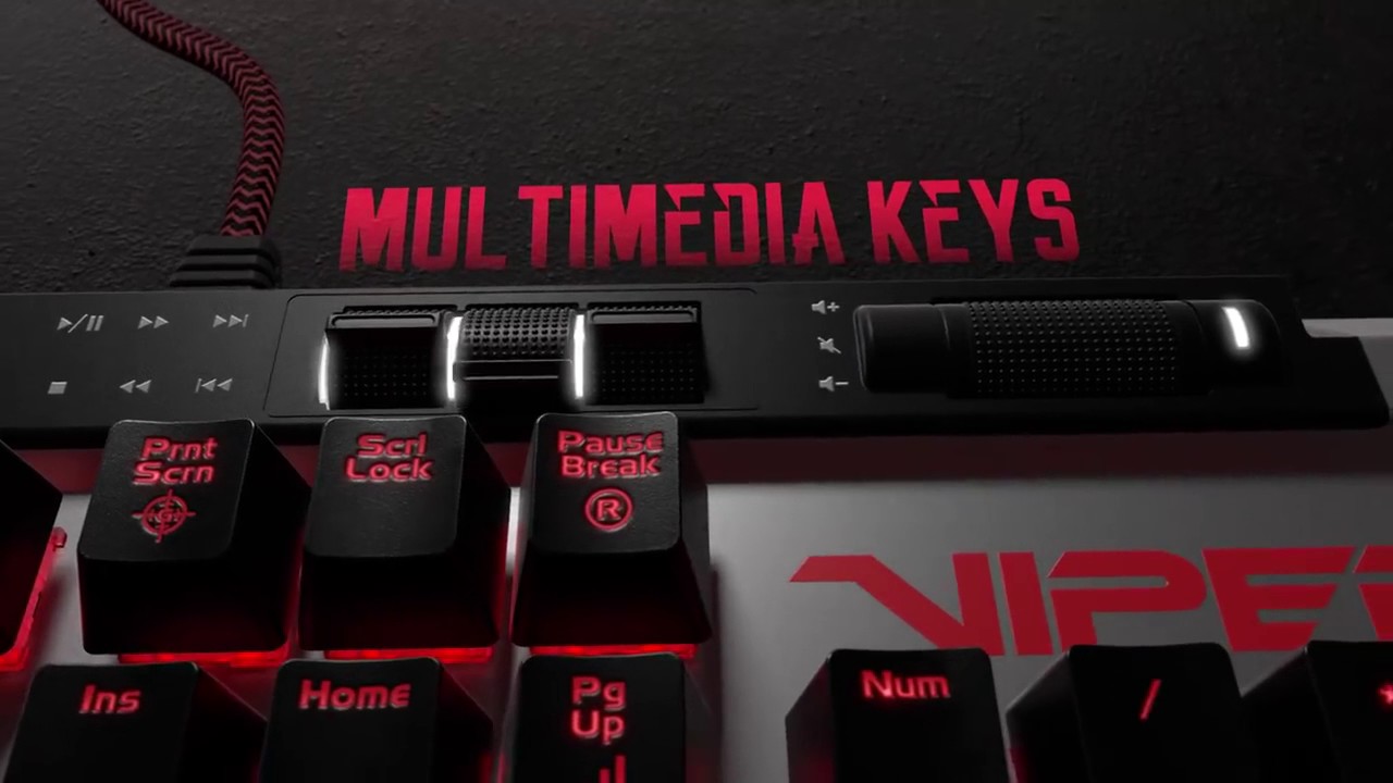 Keyboard - Teclado Viper Gaming V770 - YouTube