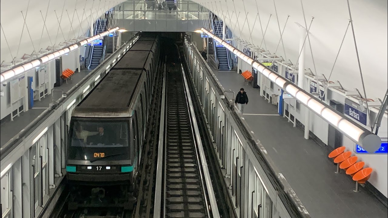 [Paris] Métro Ligne-4 quelques MP89CC - YouTube