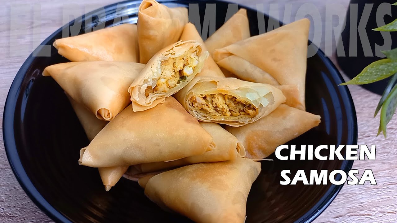 RESEP SAMOSA AYAM ENAK DAN RENYAH | HOW TO MAKE HOMEMADE CHICKEN SAMOSA ...