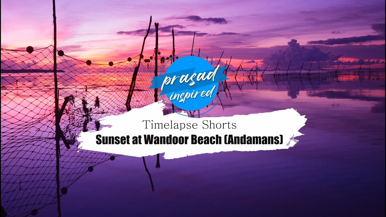 Sunset at Wandoor Beach, Port Blair | Andamans - YouTube