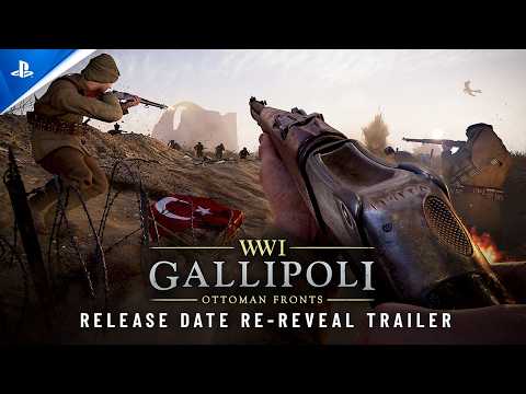Gallipoli - Release Date Re-reveal Trailer | PS5 Games