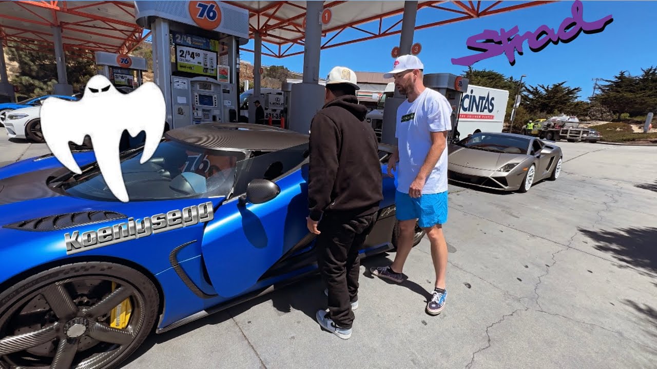 I MET MY FAVORITE YOUTUBER (@TheStradman ) DAY 2 CARWEEK - YouTube