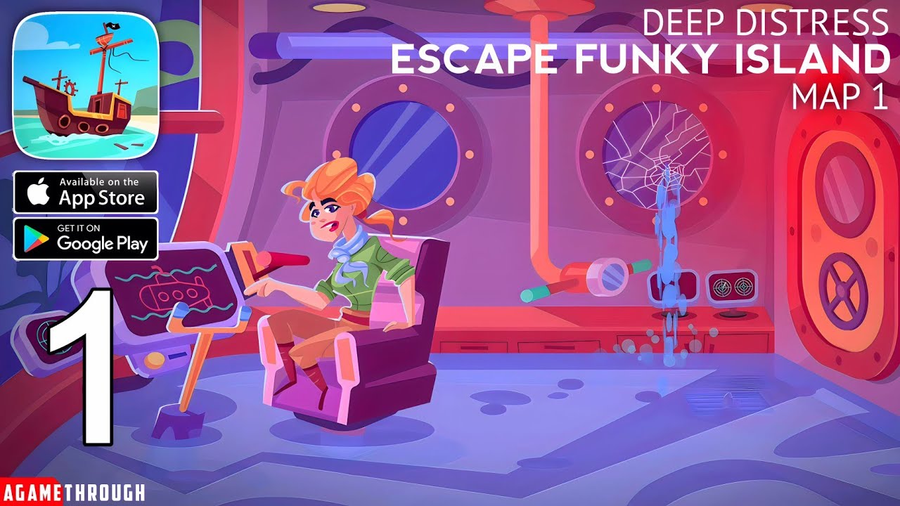 Deep Distress Escape Funky Island All Chapters 01 Walkthrough / Guide ...
