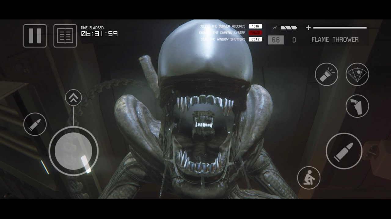 Alien Isolation - Survivor Mode - Severance - iOS Android Gameplay ...