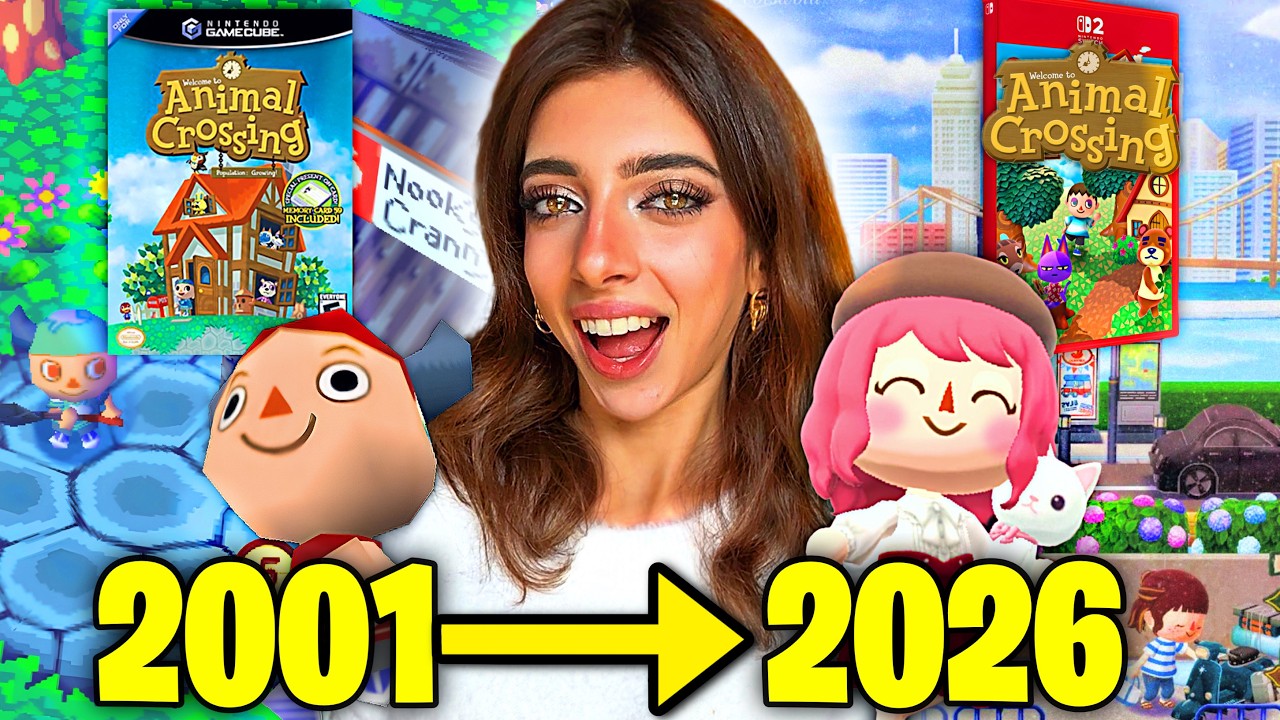 ANIMAL CROSSING : AVANT VS MAINTENANT 😳 (2001-2026) - YouTube