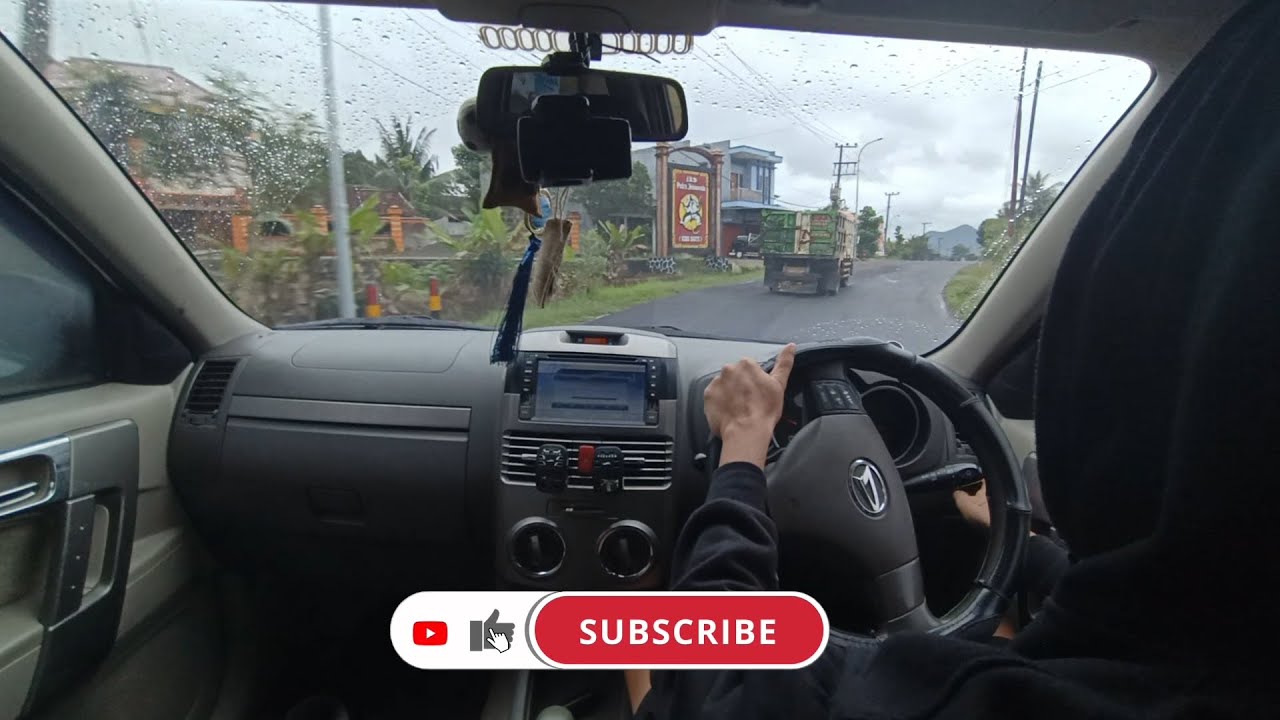 #97 CAR VLOG POV DRIVING ROAD TRIP | TURUNAN LAGI DENGAN MOBIL MATIC DI ...