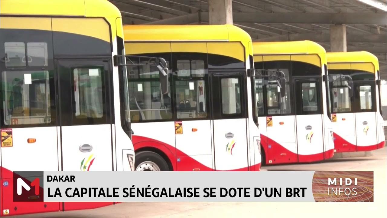 Dakar: La capitale sénégalaise se dote d´un BRT - YouTube