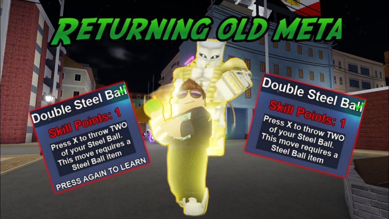 [YBA] Returning old meta. Twoh spin in in 1v1 - YouTube