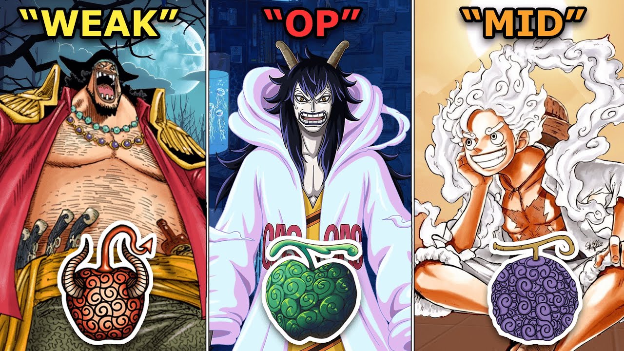 DEVIL FRUIT TIER LIST (PART 1) - YouTube