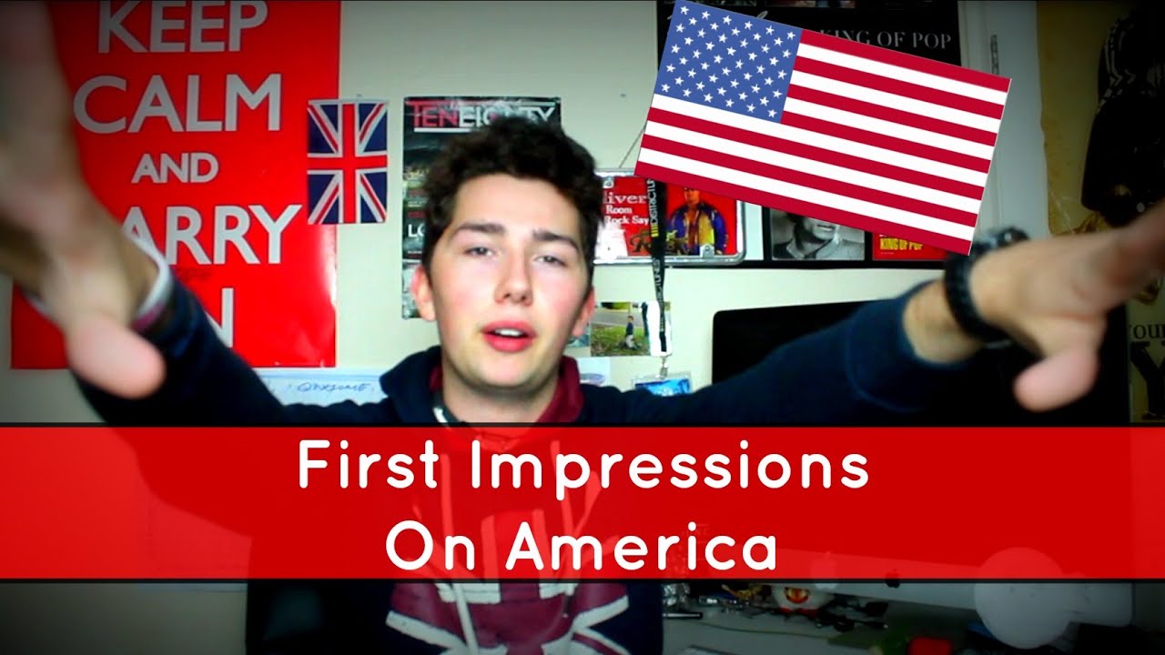 First Impressions On America | Ollie Walker - YouTube