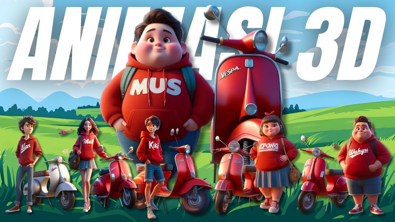 Cara Membuat Animasi 3D Ada Tulisan Nama Sendiri Pakai AI Image Creator ...