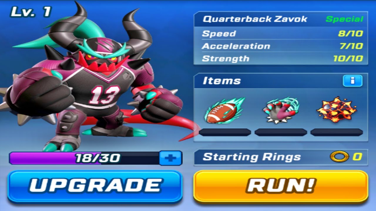 Sonic Forces - QUARTERBACK ZAVOK New Character Unlocked Update - 41 ...