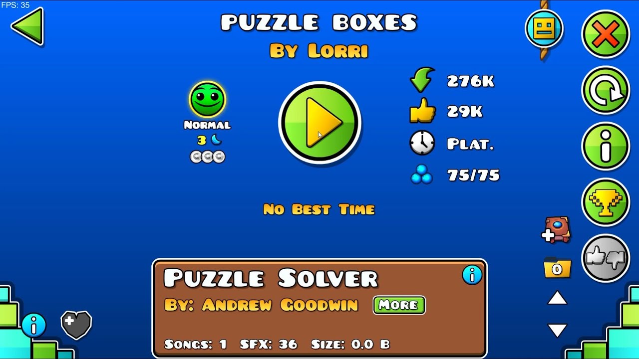 Geometry Dash, Puzzle Boxes, 100% 2024 - YouTube
