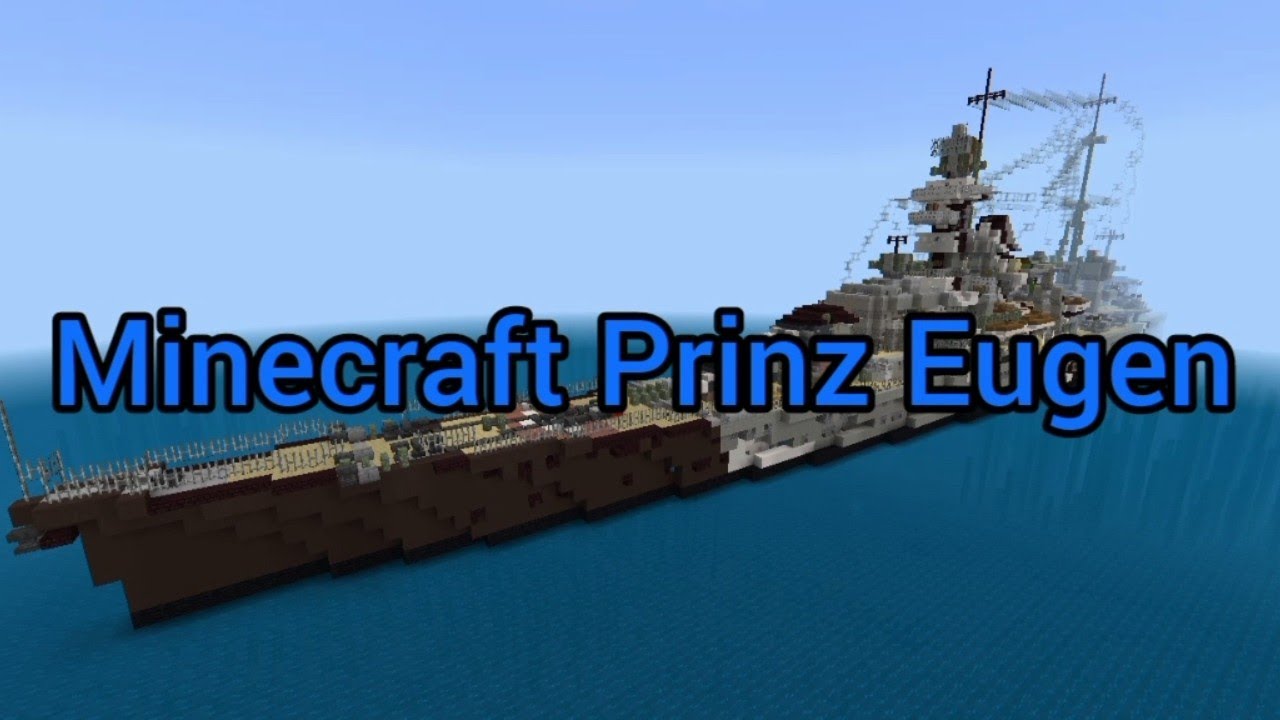 Minecraft Prinz Eugen Youtube 7242