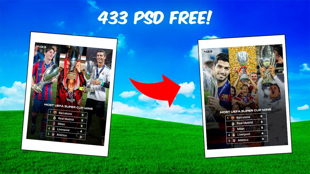 Free PSD 💥 | 433 Design 🟡 | Tutorial (Ranking) - YouTube