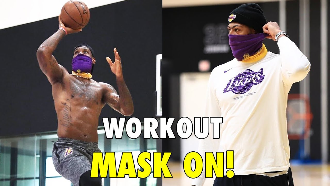 LeBron James & Lakers First Workout After 3 Months Break! - YouTube