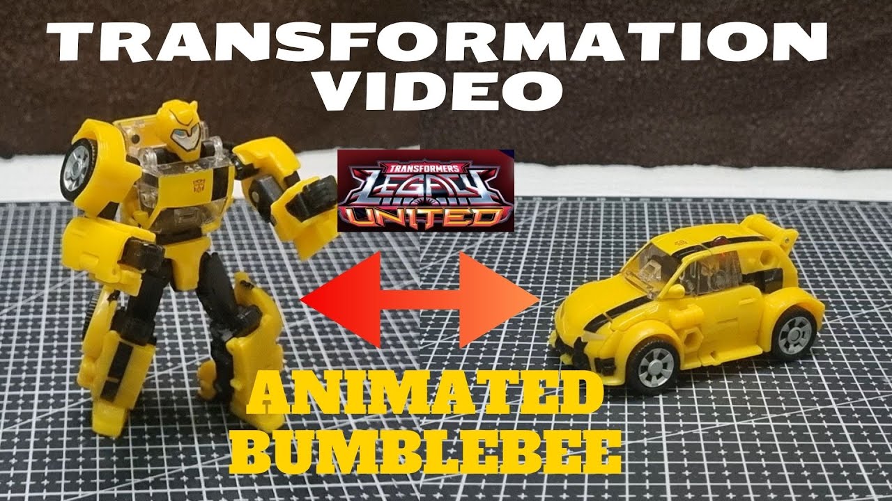 TRANSFORMATION VIDEO │ LEGACY UNITED ANIMATED BUMBLEBEE - YouTube