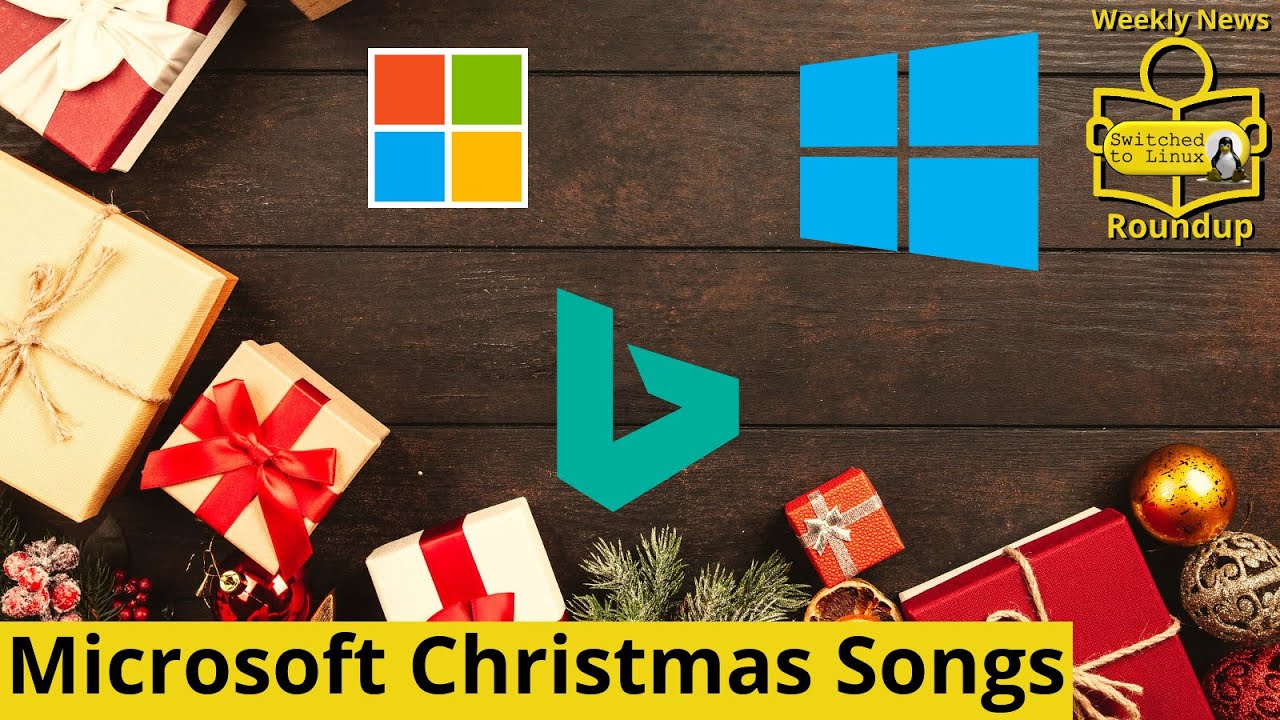 Microsoft Christmas Songs | Weekly News Roundup - YouTube