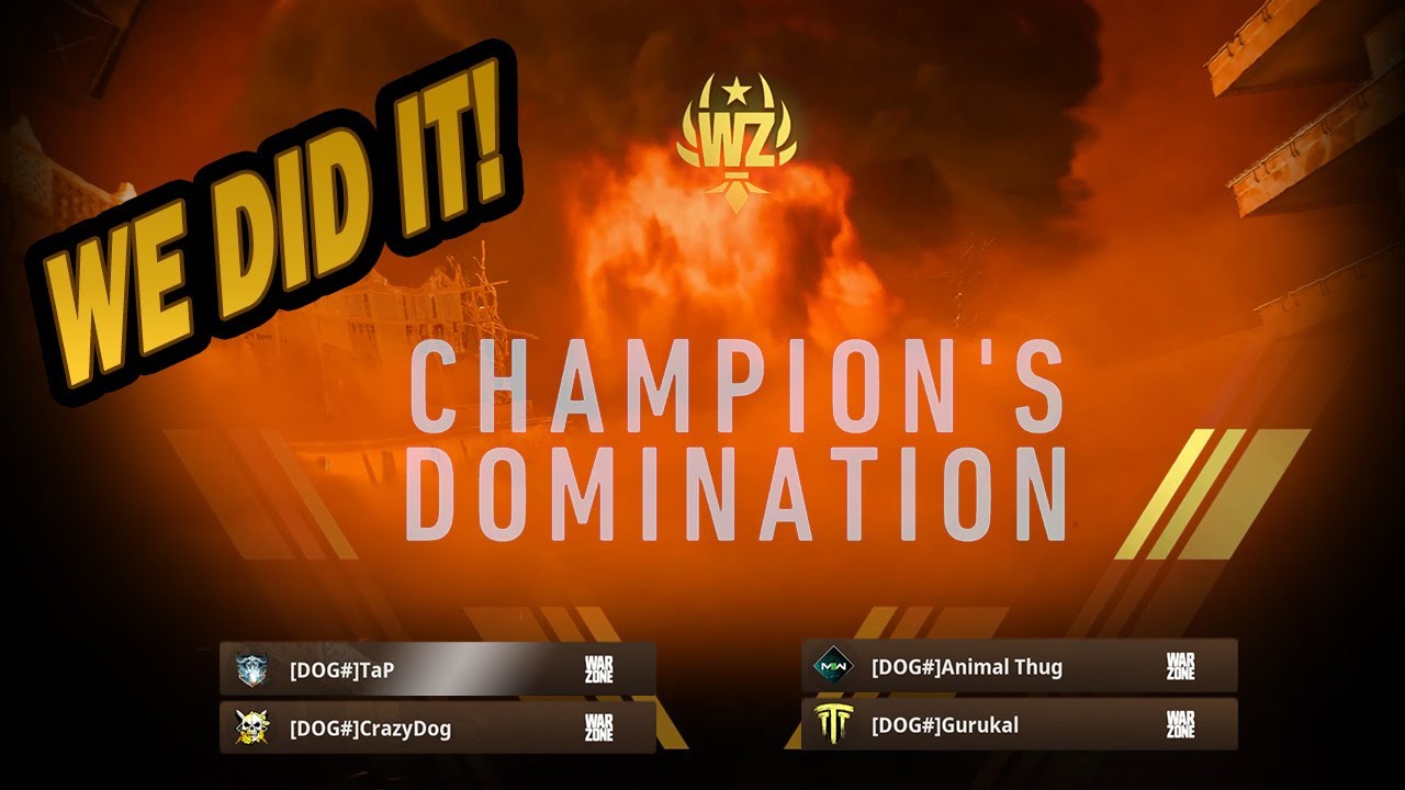 Warzone 2 - Nuke Contract - CHAMPIONS QUEST with Friends (DOG#) - YouTube