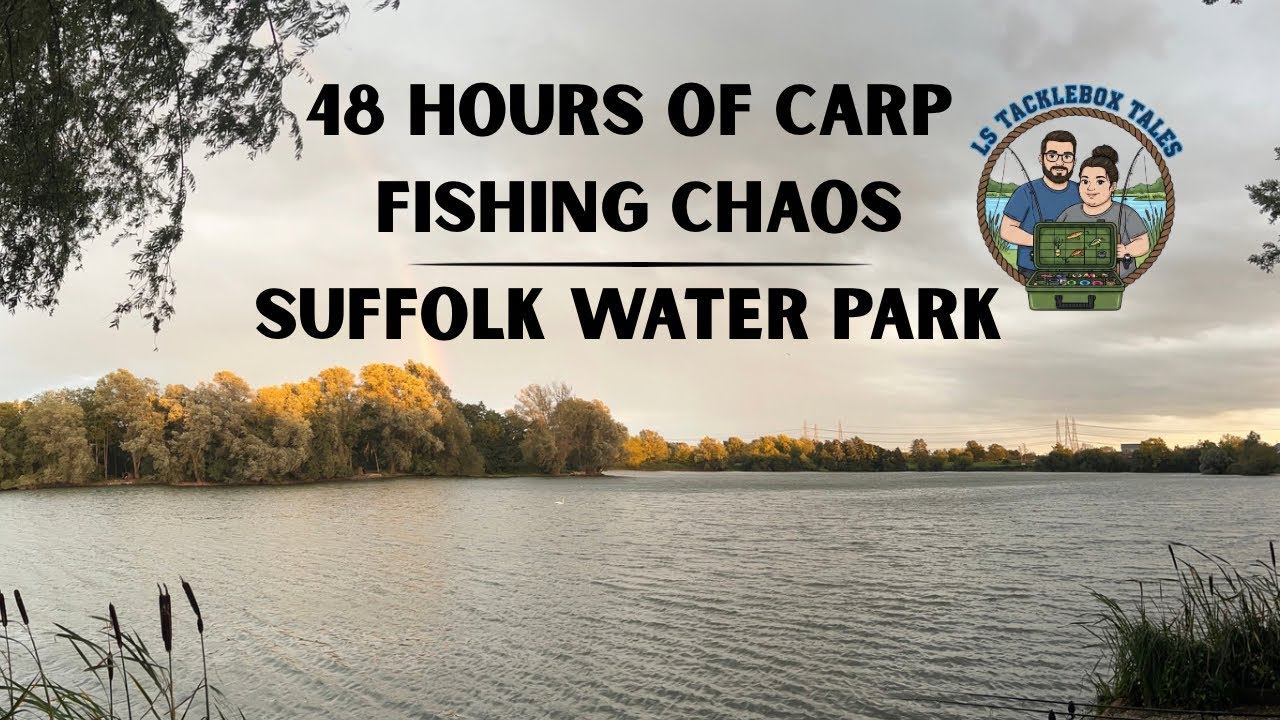 48 HOURS OF CARP FISHING CHAOS! Beginner battle against the wind at ...