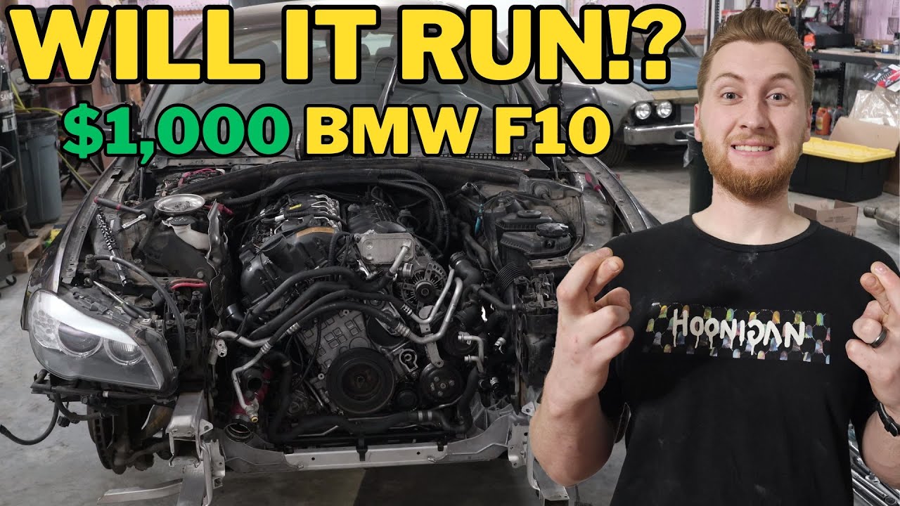 I Installed The Engine In My BMW F10! But Will It Drive!? - YouTube