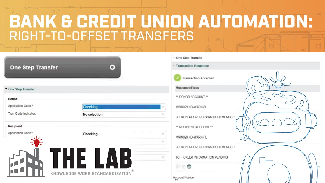 Automate Right-To-Offset Transfers for Banks & Credit Unions - YouTube