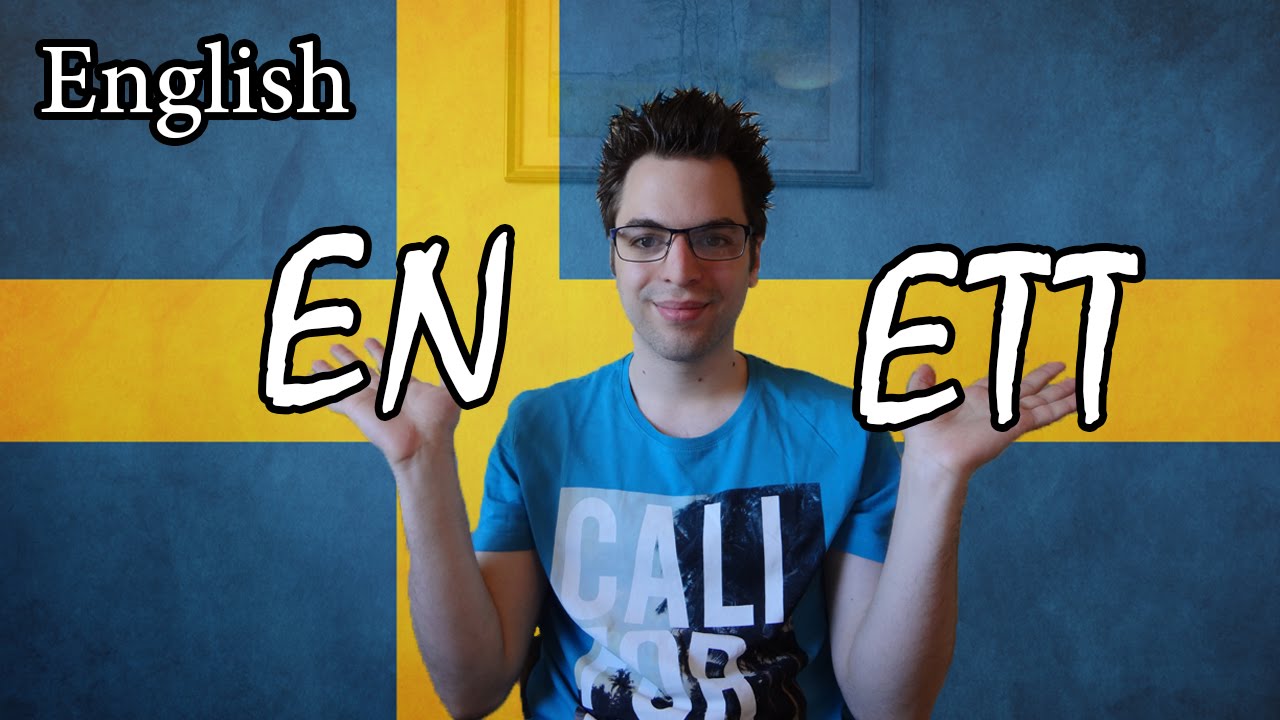Learn Swedish | Grammar 1 - En & Ett | Lesson 14 - YouTube