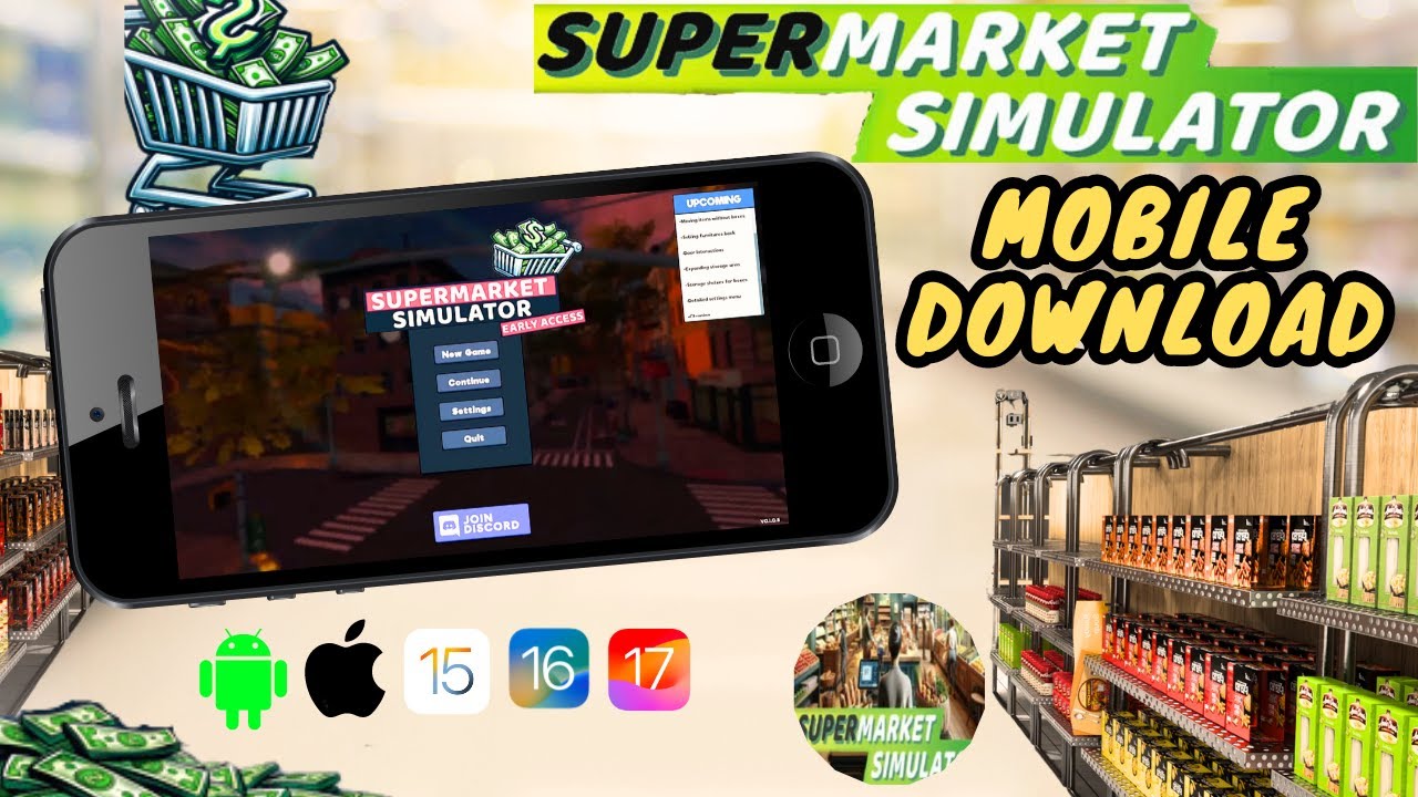 Supermarket Simulator Mobile for Android & iOS - How To Play ...