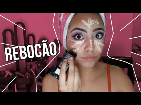 TENTEI FAZER UMA MAQUIAGEM REBOCÃO PELA PRIMEIRA VEZ
