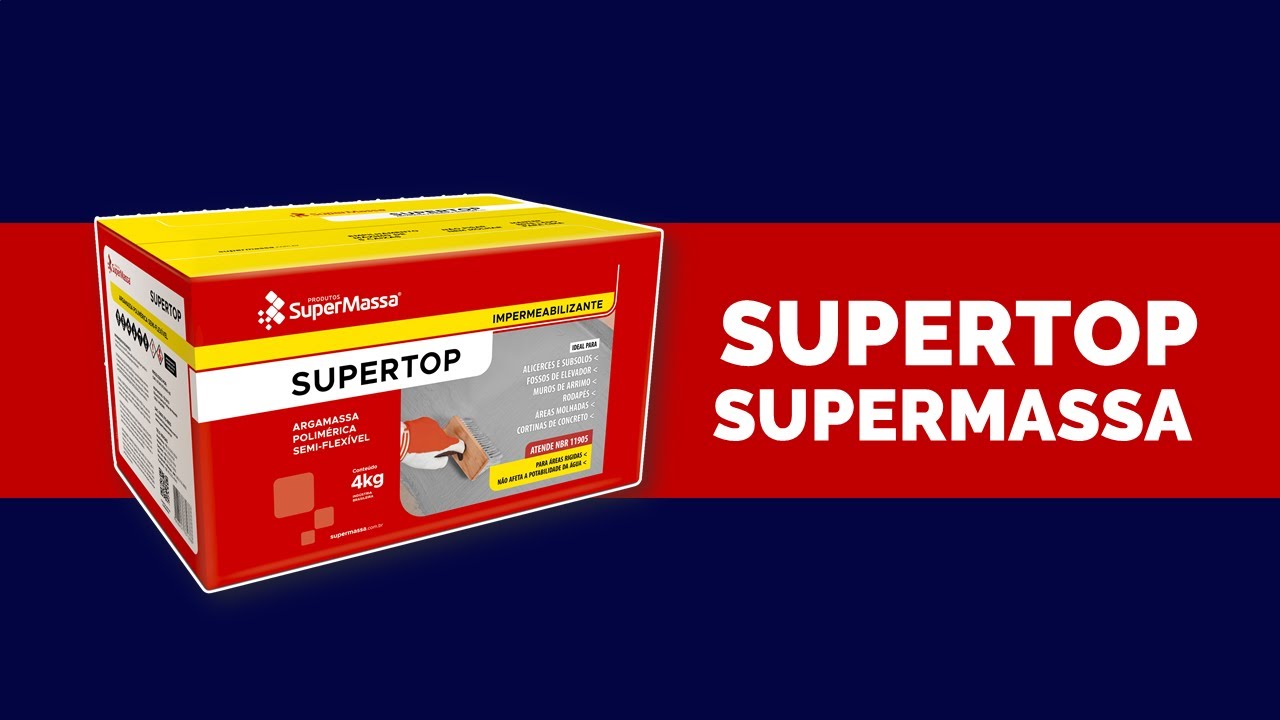 IMPERMEABILIZANTE SUPERTOP SUPERMASSA - YouTube