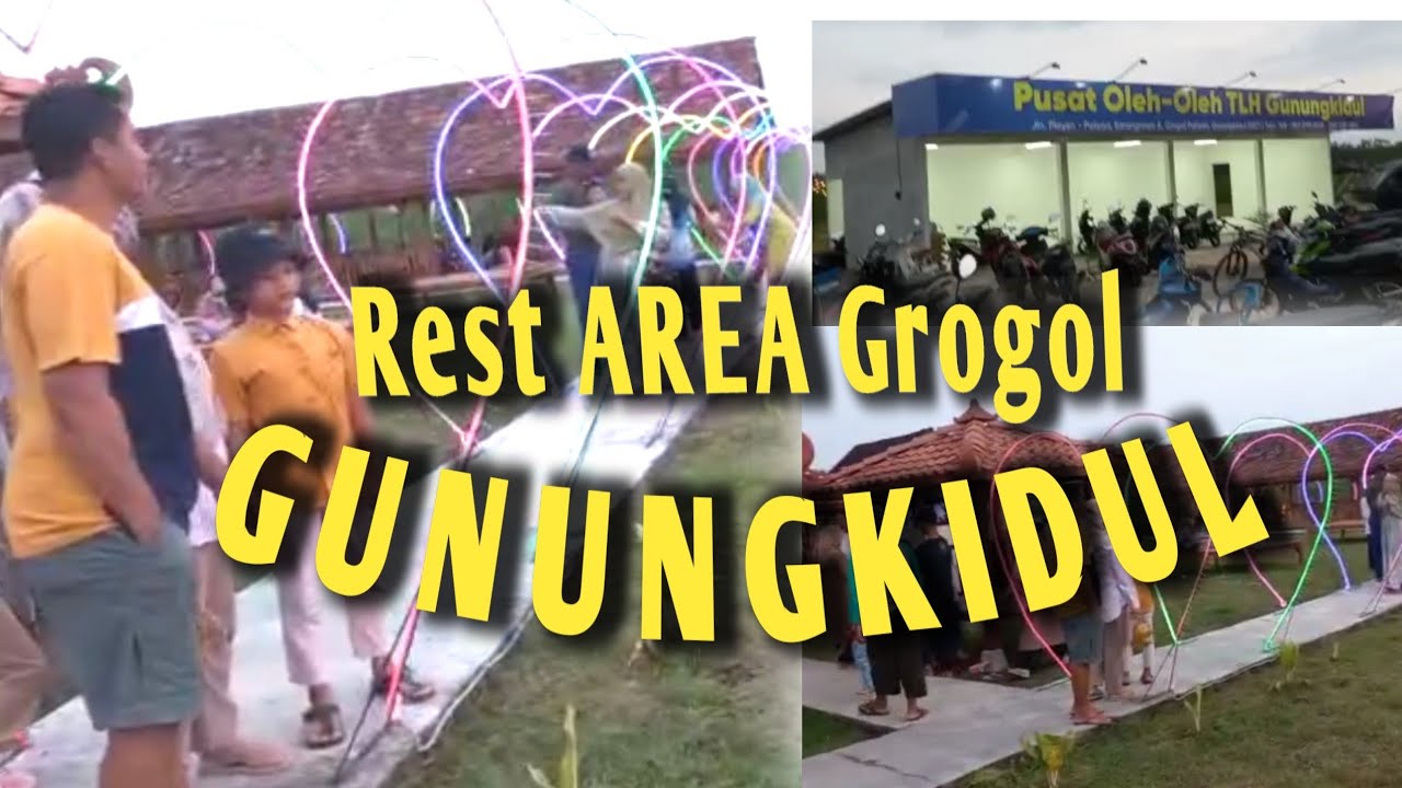 INFO GUNUNGKIDUL TERBARU‼️ TELAH DIBUKA REST AREA DI GROGOL, PALIYAN ...