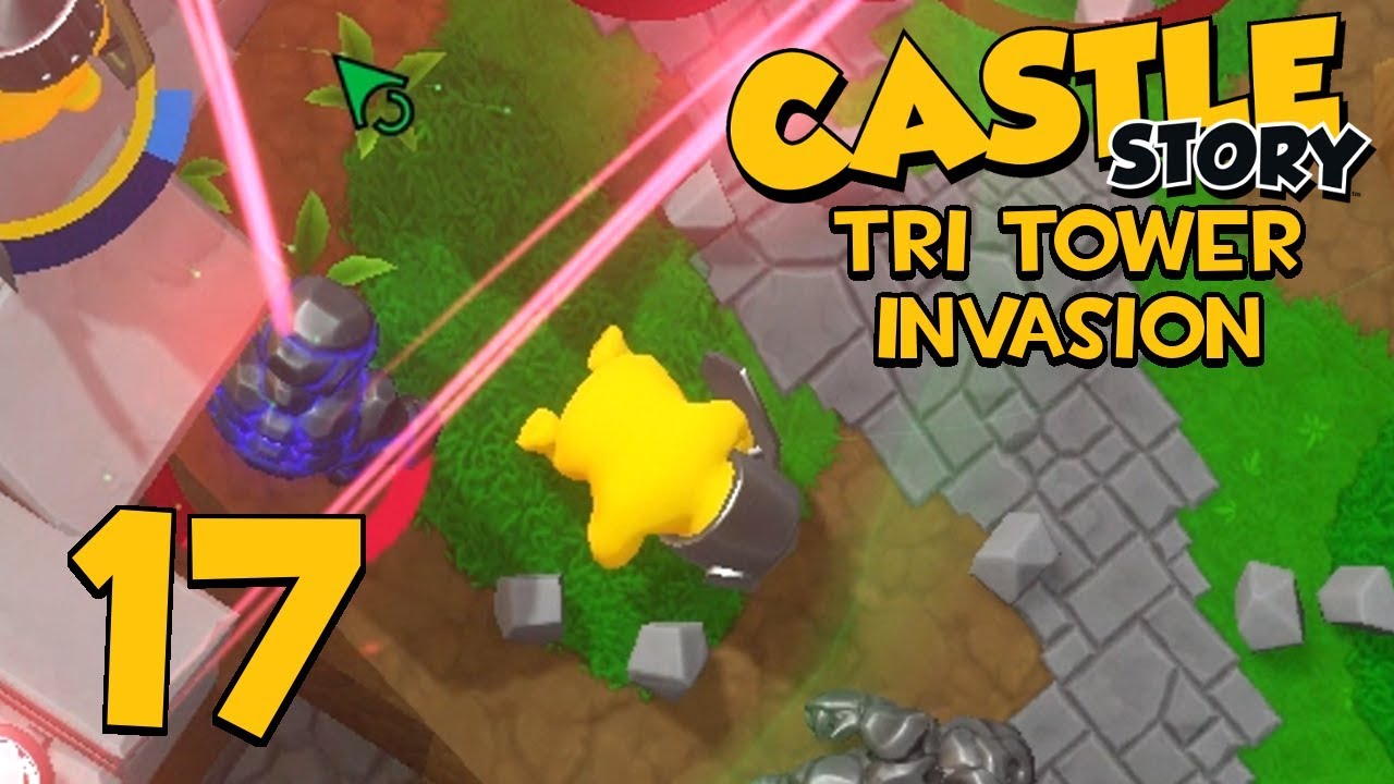 Castle Story Invasion on Tri Tower - Part 17 - NOT PAYING ATTENTION ...