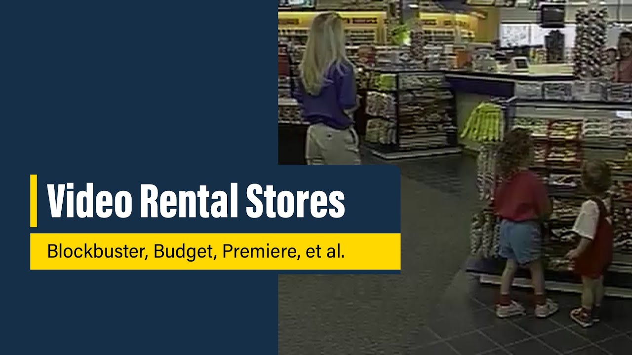 Video Rental Stores on History Talk - YouTube