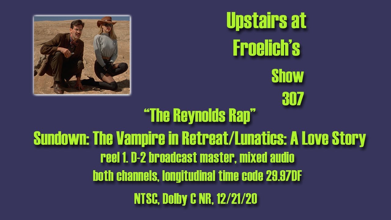 "The Reynolds Rap" Upstairs at Froelich's Show 307 - YouTube