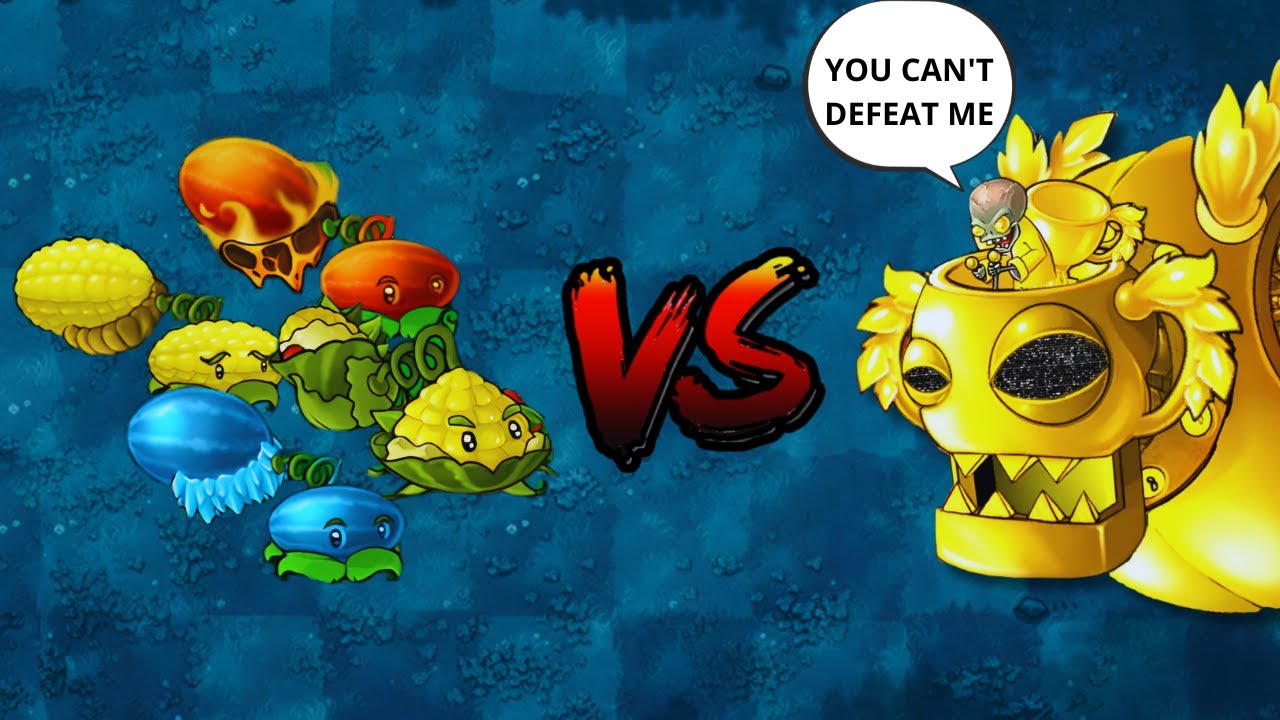 PVZ FUSION - MISSION : DEFEAT ZOMBOSS!!! - YouTube